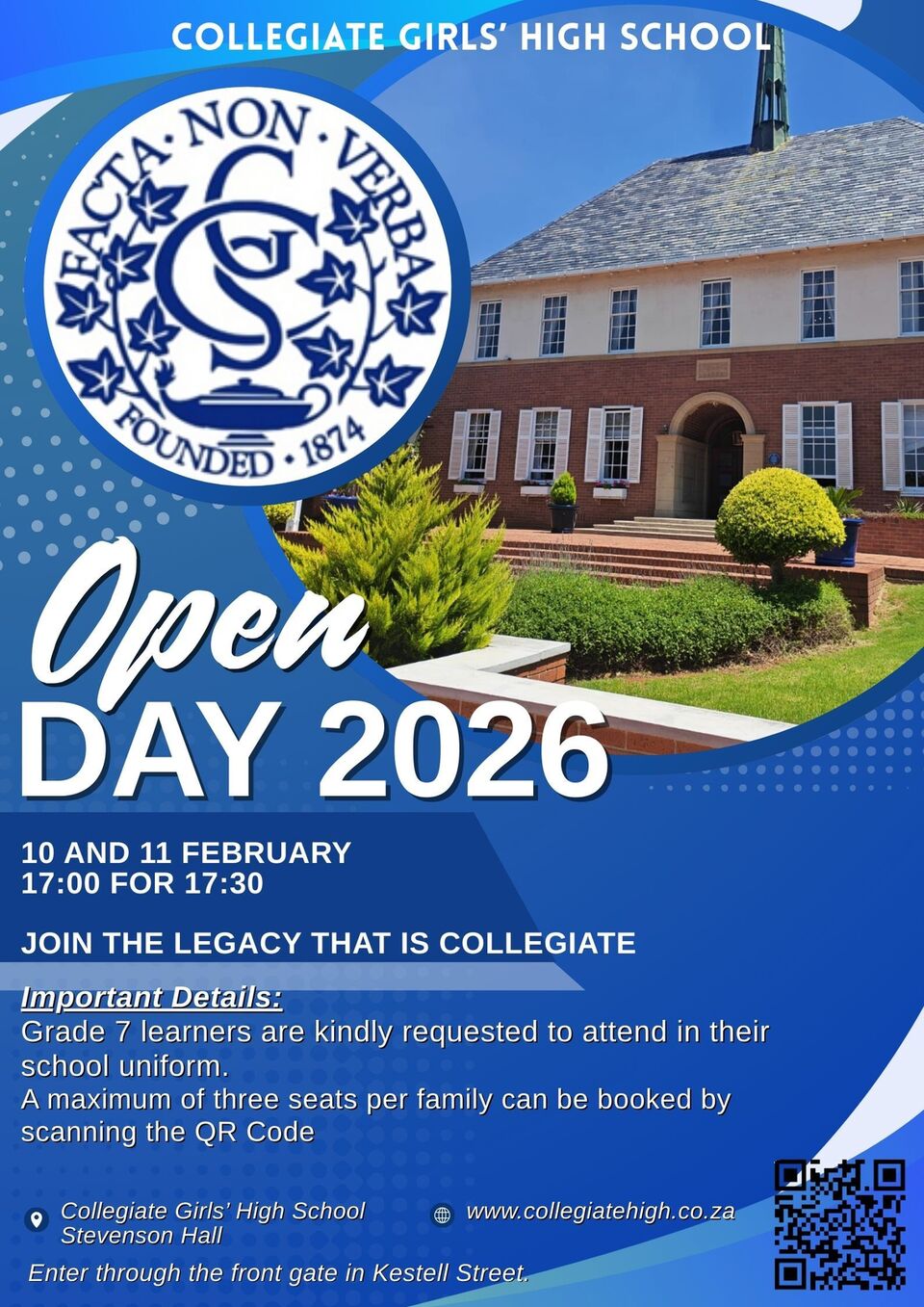 Admissions – Collegiate Girls' High School